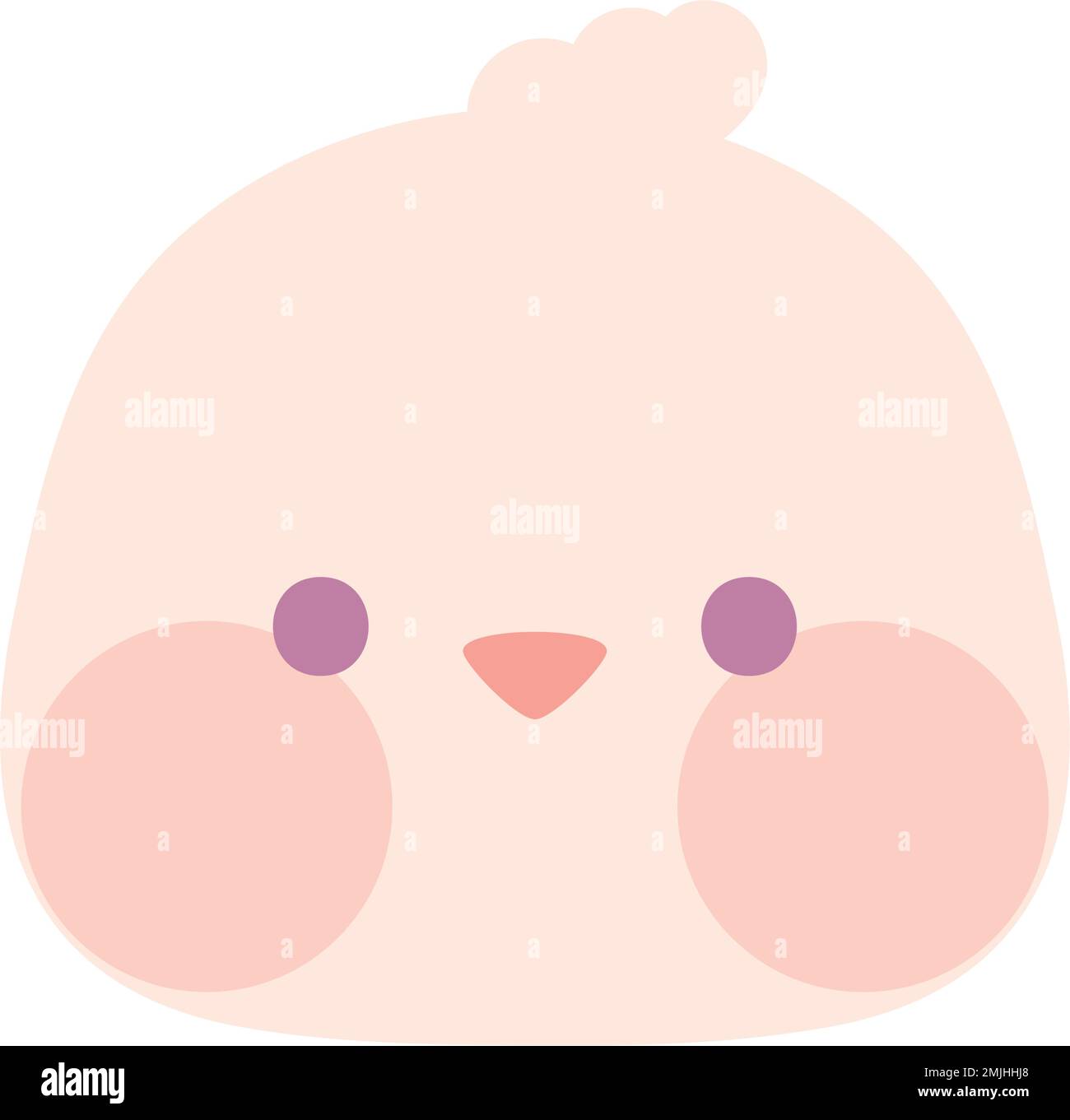 cute chicken icon Stock Vector Image & Art - Alamy