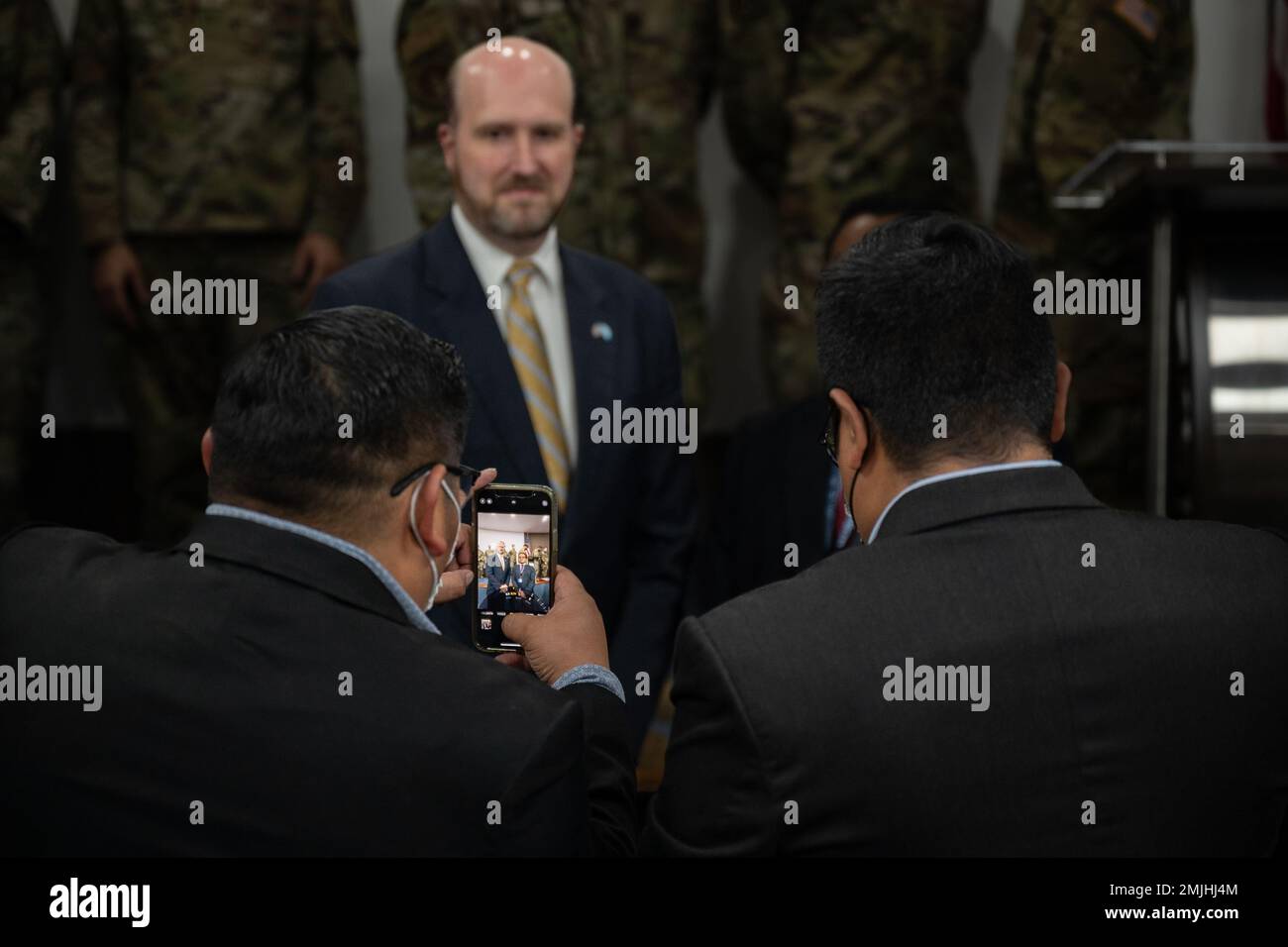 William W. Popp, the U.S. Ambassador to Guatemala, poses for a photo ...