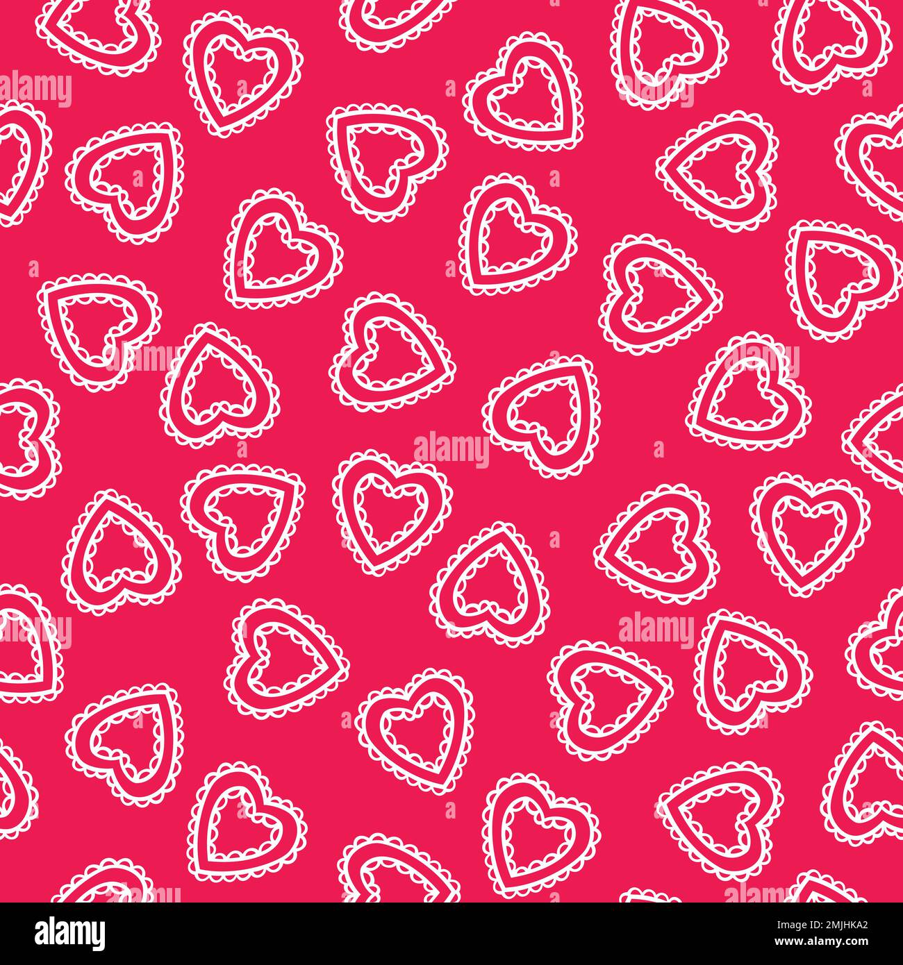 Hipster paper red hearts Stock Vector Images - Alamy