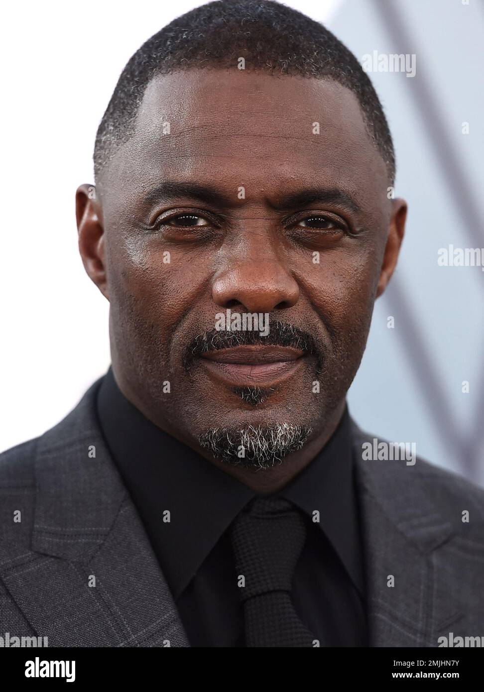 Cast member Idris Elba arrives at the Los Angeles premiere of "Fast ...