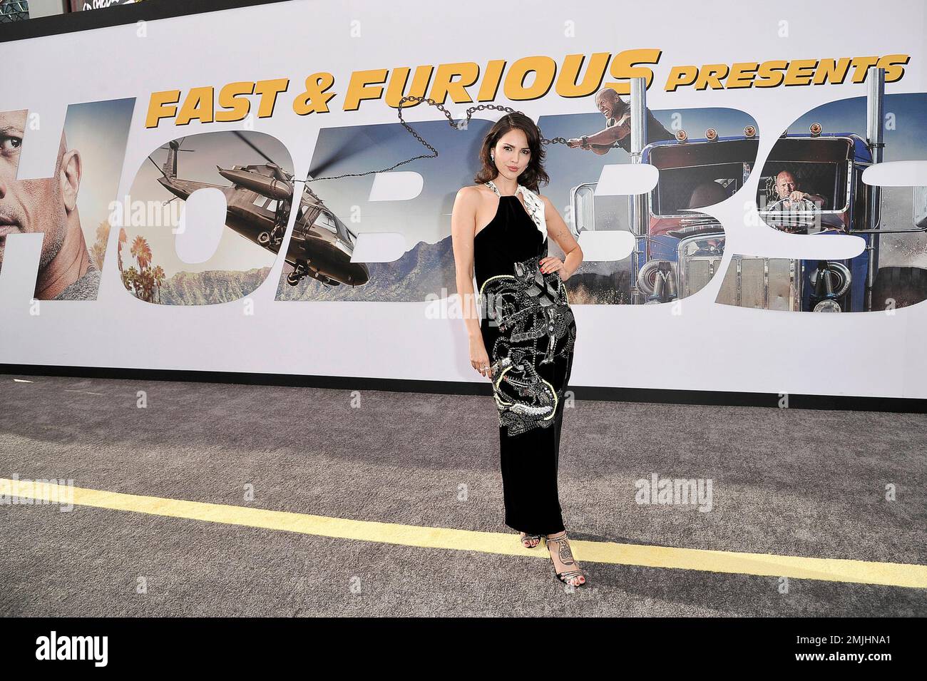 Eiza Gonzalez Attends The La Premiere Of Fast Furious Presents