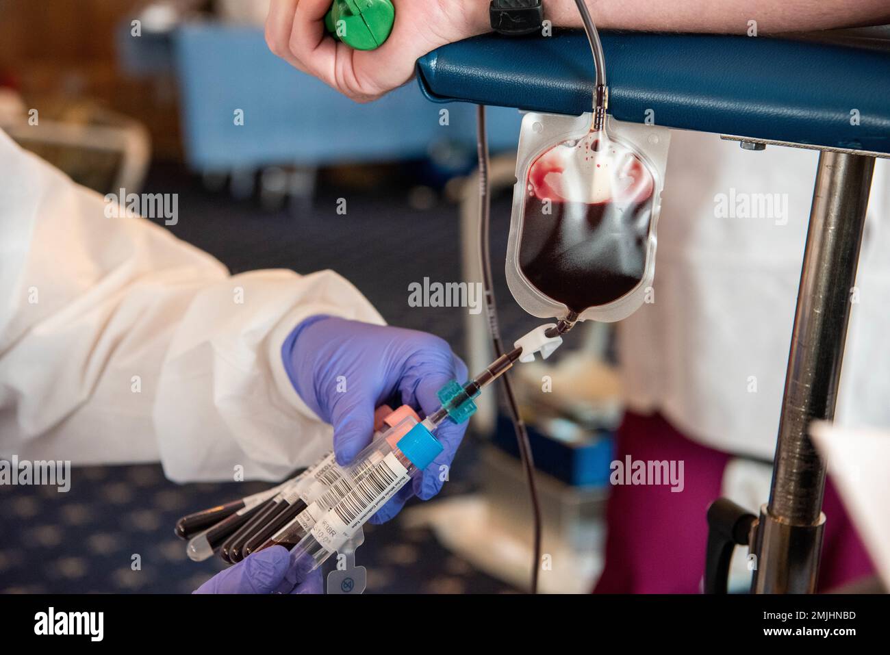 RAMSTEIN AIR BASE, Germany – Kayle Abad, Armed Services Blood Program ...