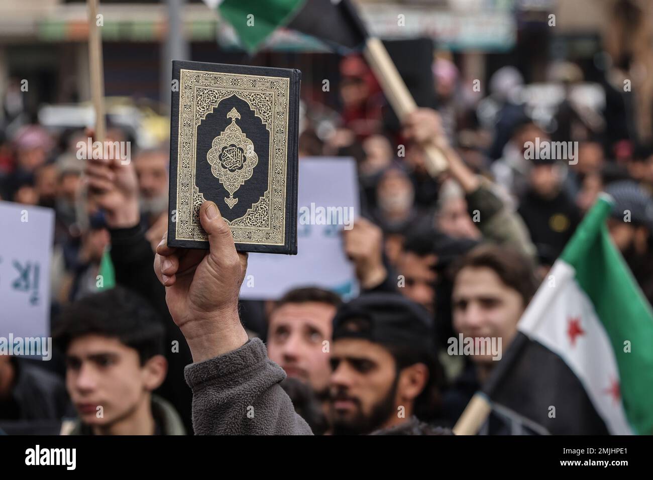 Swedish quran protest hi-res stock photography and images - Alamy