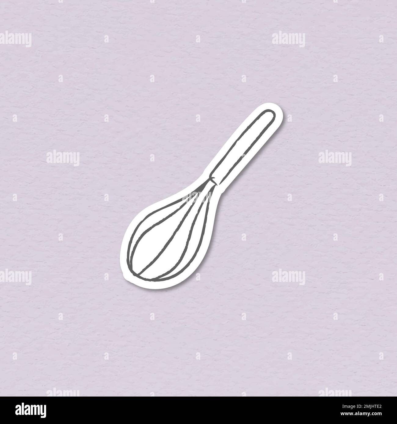 Whisk sticker hi-res stock photography and images - Alamy