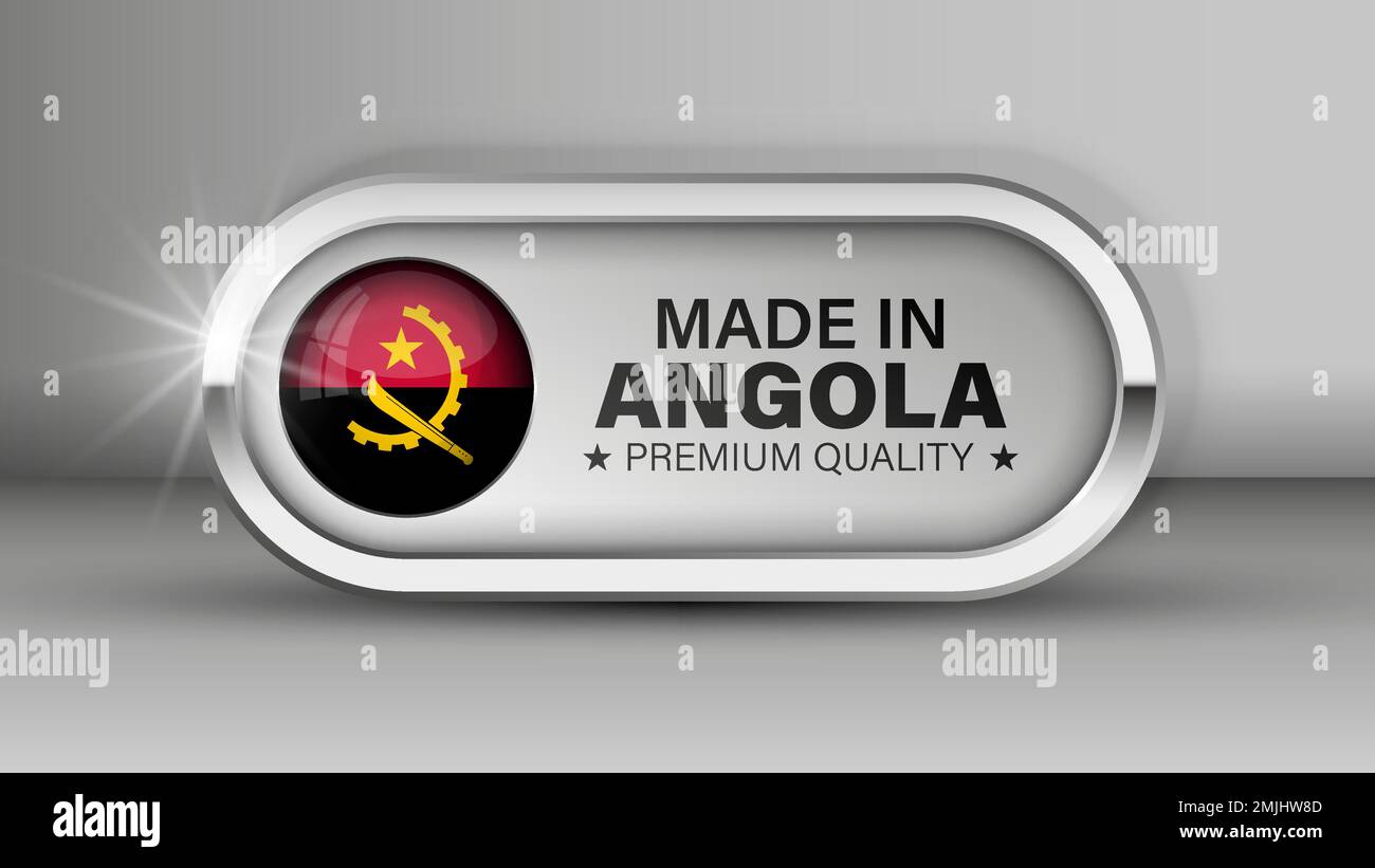 Made in angola sticker hi-res stock photography and images - Alamy