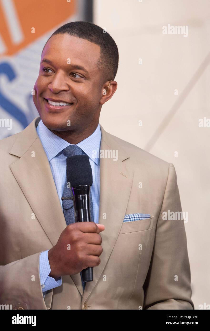 Craig Melvin appears on NBC's Today show at Rockefeller Plaza on Friday ...