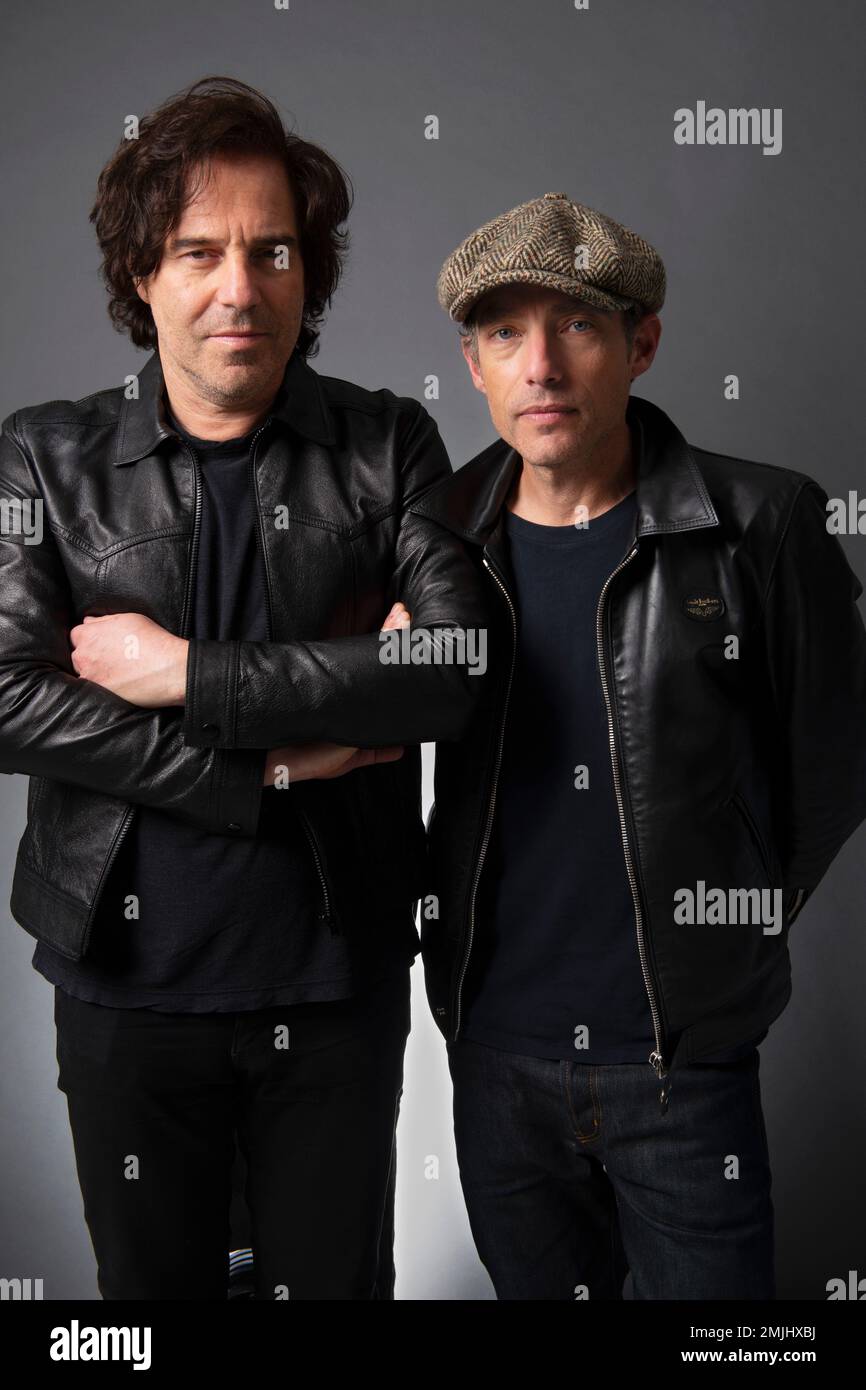 In this Thursday, May 30, 2019 photo, Andrew Slater, left, and Jakob ...