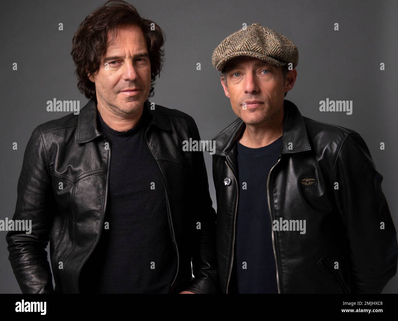 In this Thursday, May 30, 2019 photo, Andrew Slater, left, and Jakob ...