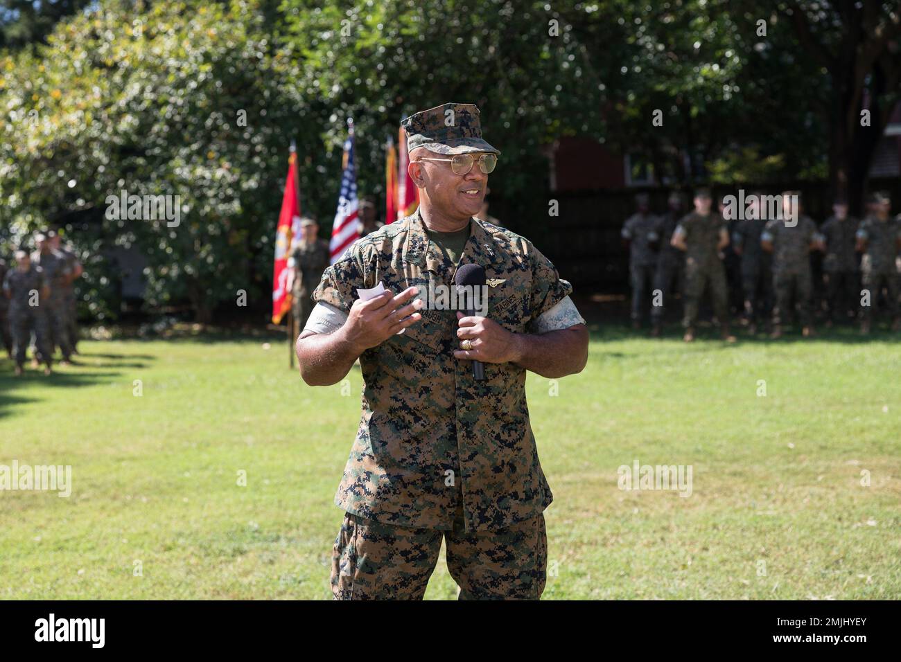 U.S. Marine Corps Lt. Gen. Brian W. Cavanaugh, the Fleet Marine Force ...