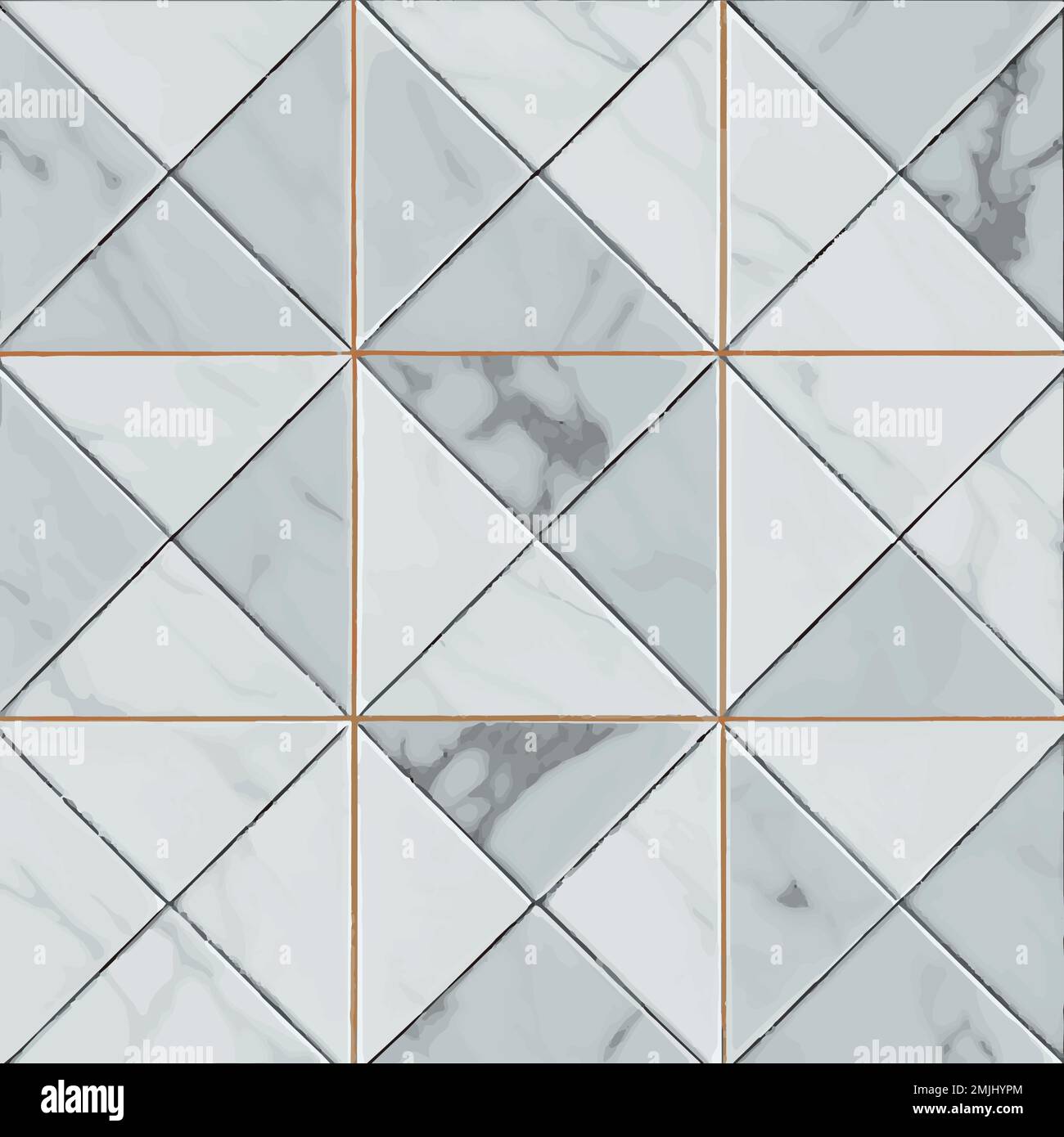 Light marble tile texture, pattern background - Vector illustration ...