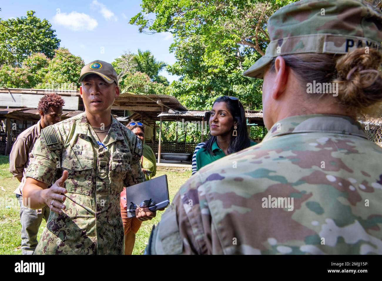 HONIARA, Solomon Islands (Aug. 30, 2022) – Capt. Hank Kim, Pacific ...