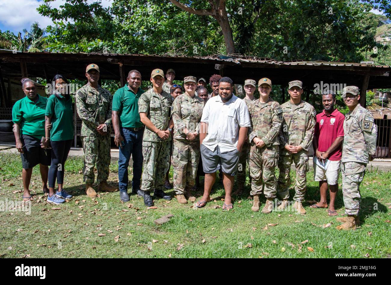 HONIARA, Solomon Islands (Aug. 30, 2022) – U.S. Army veterinary ...