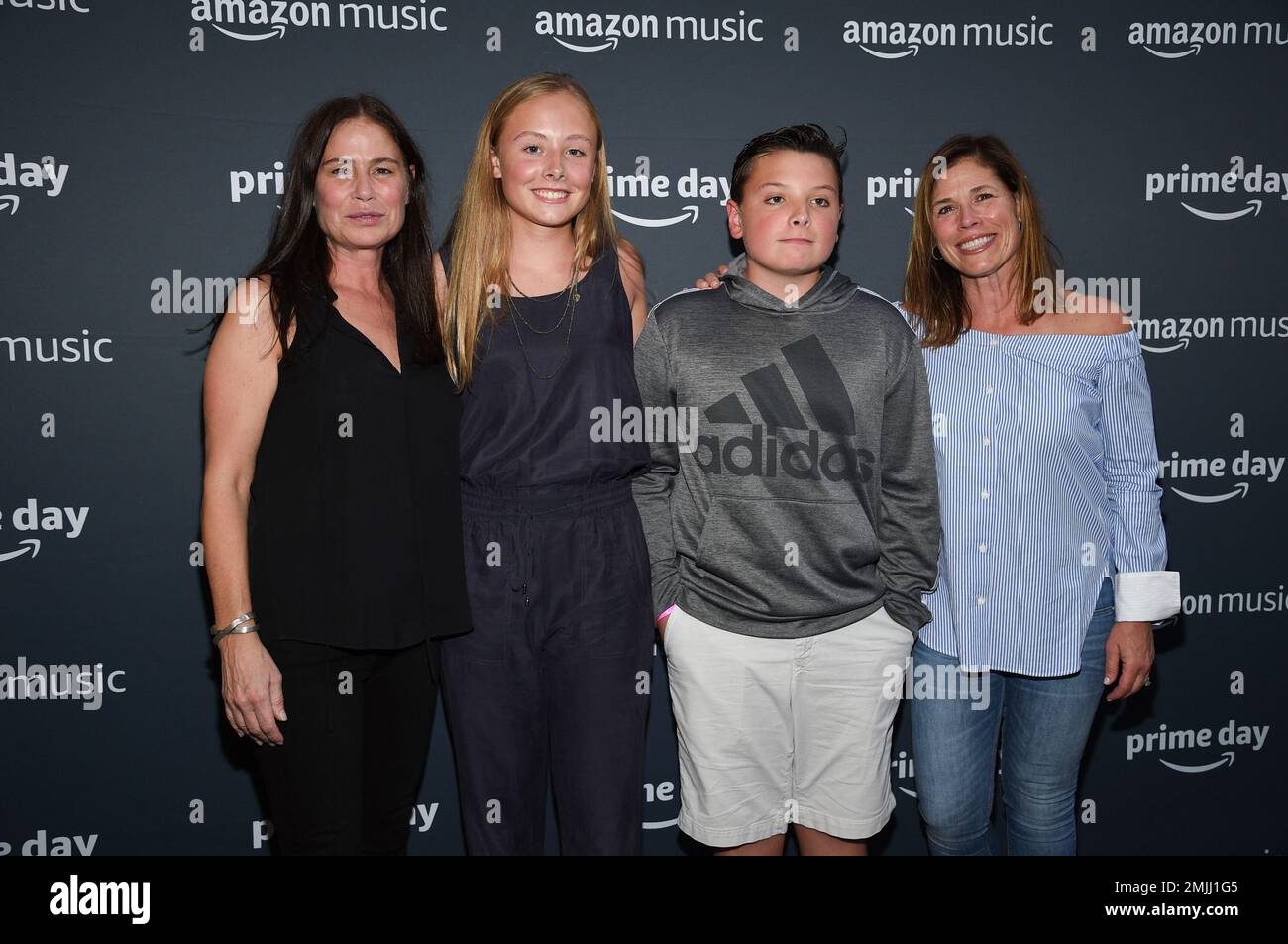 Maura Tierney, left, Kate Pulgini, Nick Pulgini and Deirdre Pulgini ...