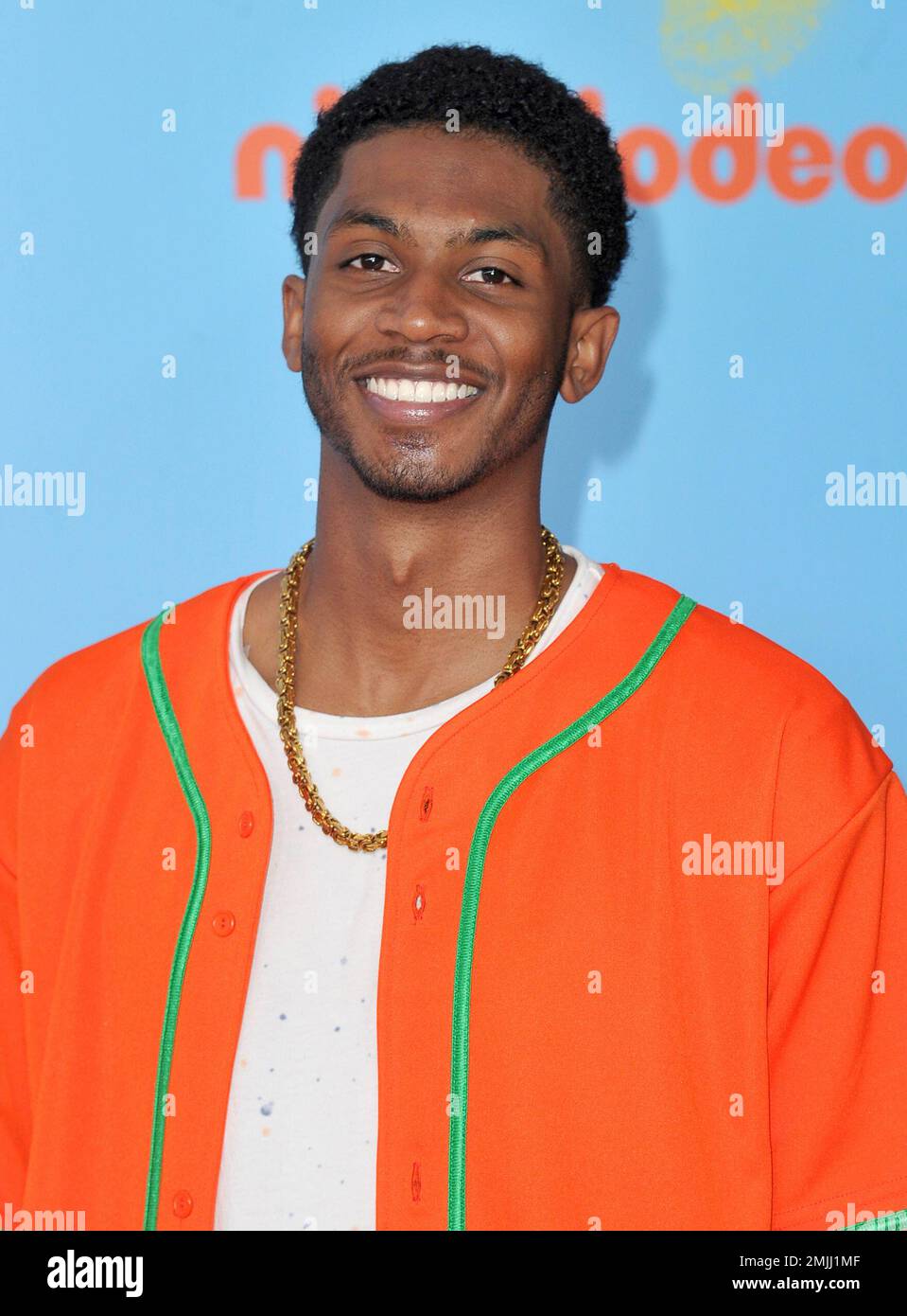 Chaz Smith arrives at the Kids' Choice Sports Awards on Thursday, July ...