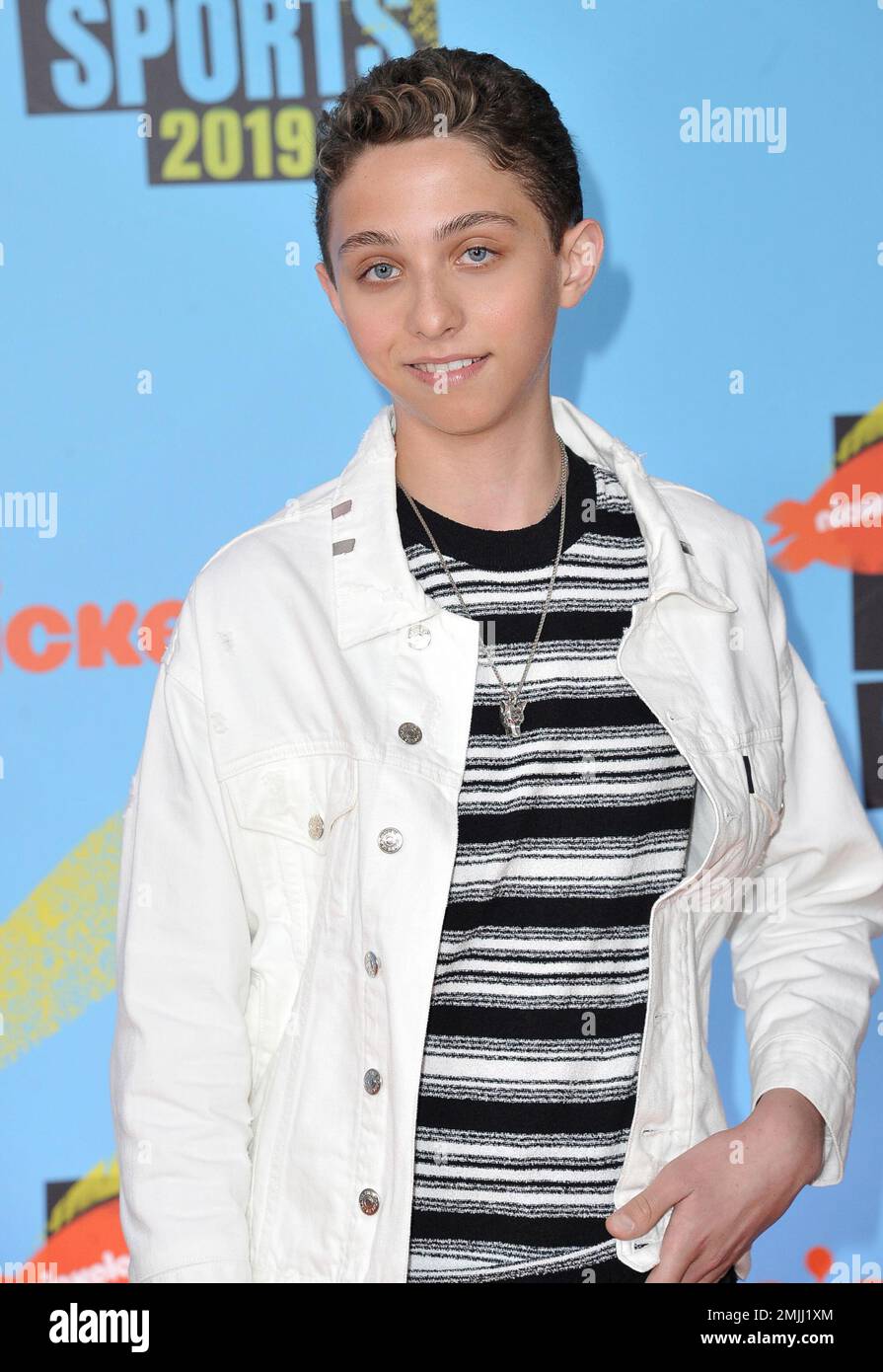 Ryan Alessi arrives at the Kids' Choice Sports Awards on Thursday, July ...