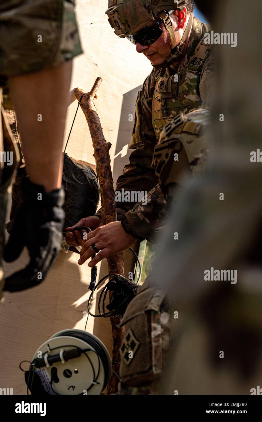 Staff Sgt. Joshua Coats, an operations non-commissioned officer ...