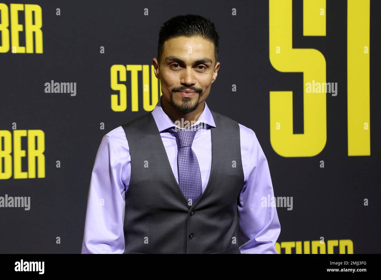 Rene Moran attends the LA Premiere of "Stuber" at the Regal LA Live on ...