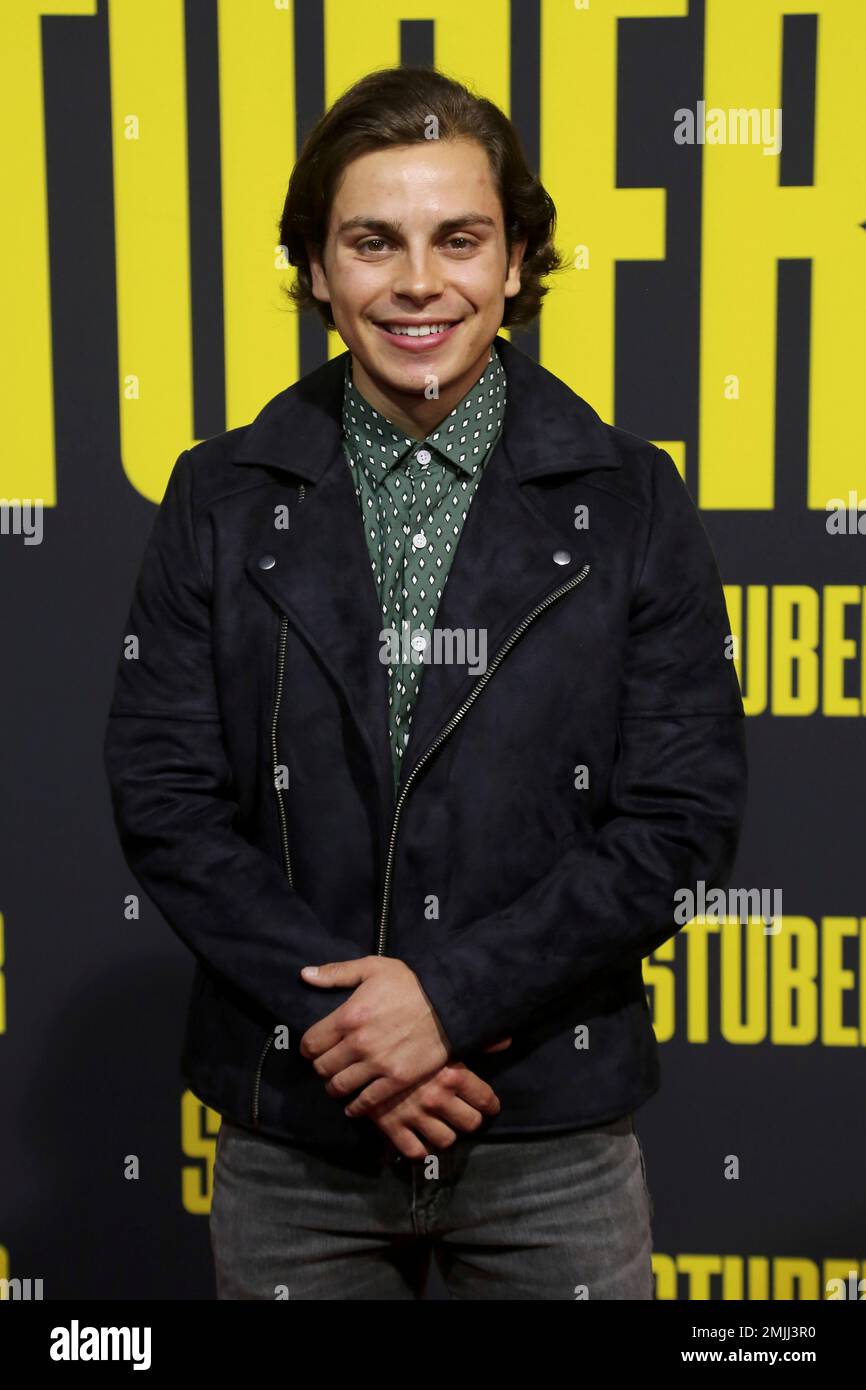 Jake T. Austin attends the LA Premiere of "Stuber" at the Regal LA Live ...
