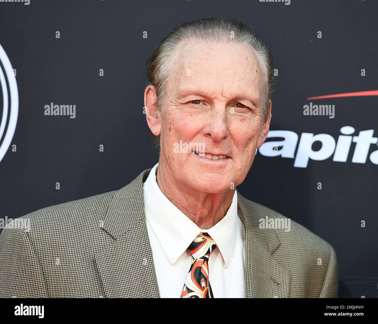 Rick Barry arrives at the ESPY Awards on Wednesday, July 10, 2019, at ...