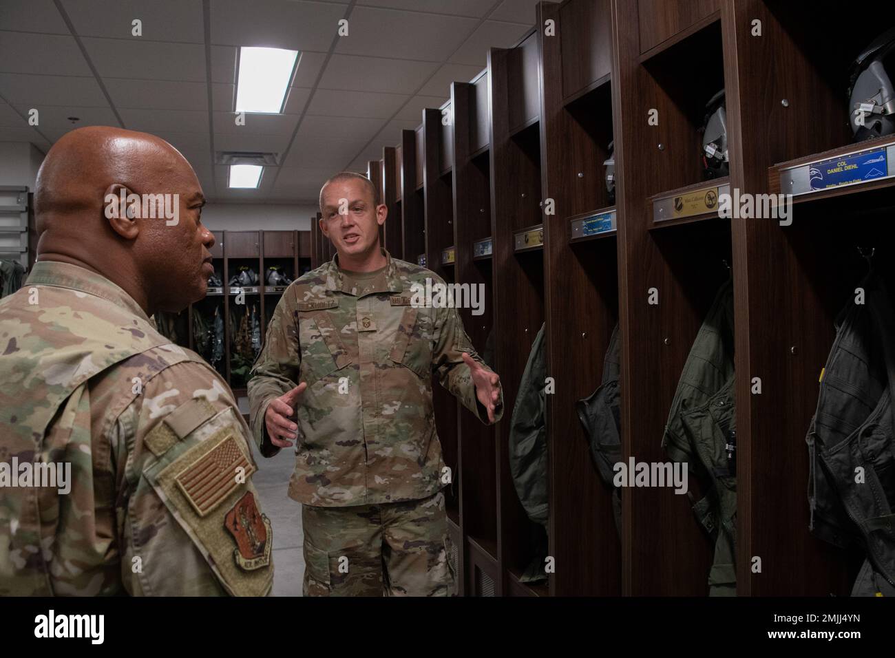 U.S. Air Force Senior Master Sgt. Joshua Buckholtz, 131st Operational ...