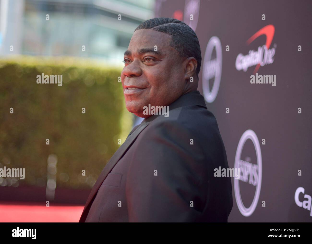 Tracy Morgan arrives at the ESPY Awards on Wednesday, July 10, 2019, at ...