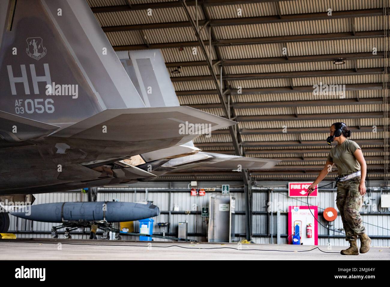 U.S. Air Force Senior Airman Teagan McArthur, 154th Aircraft ...