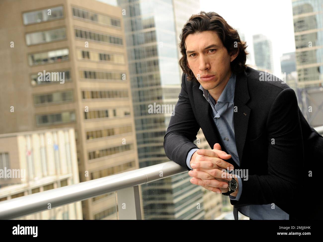 Actor Adam Driver poses for a portrait at the Shangri-La Hotel during ...