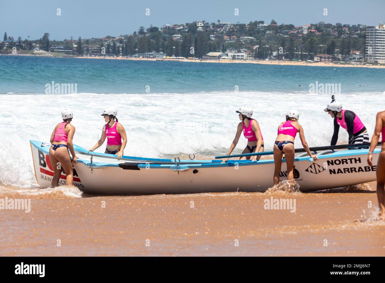 Sydney Northern beaches surfboat racing carnival at North Narrabeen ...