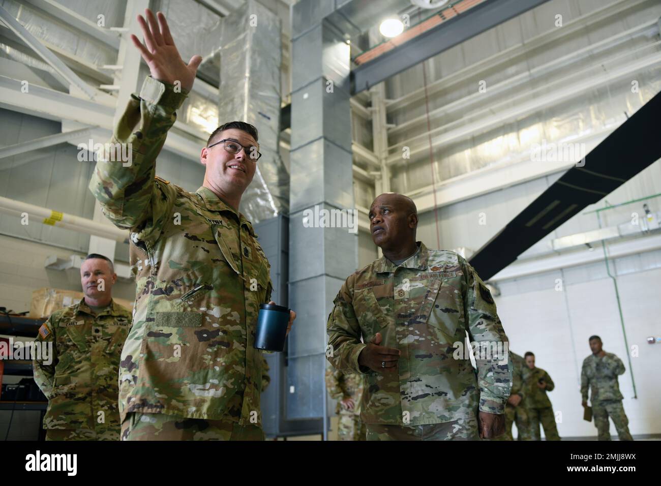 Senior Enlisted Advisor Tony Whitehead, the SEA for the chief of the ...
