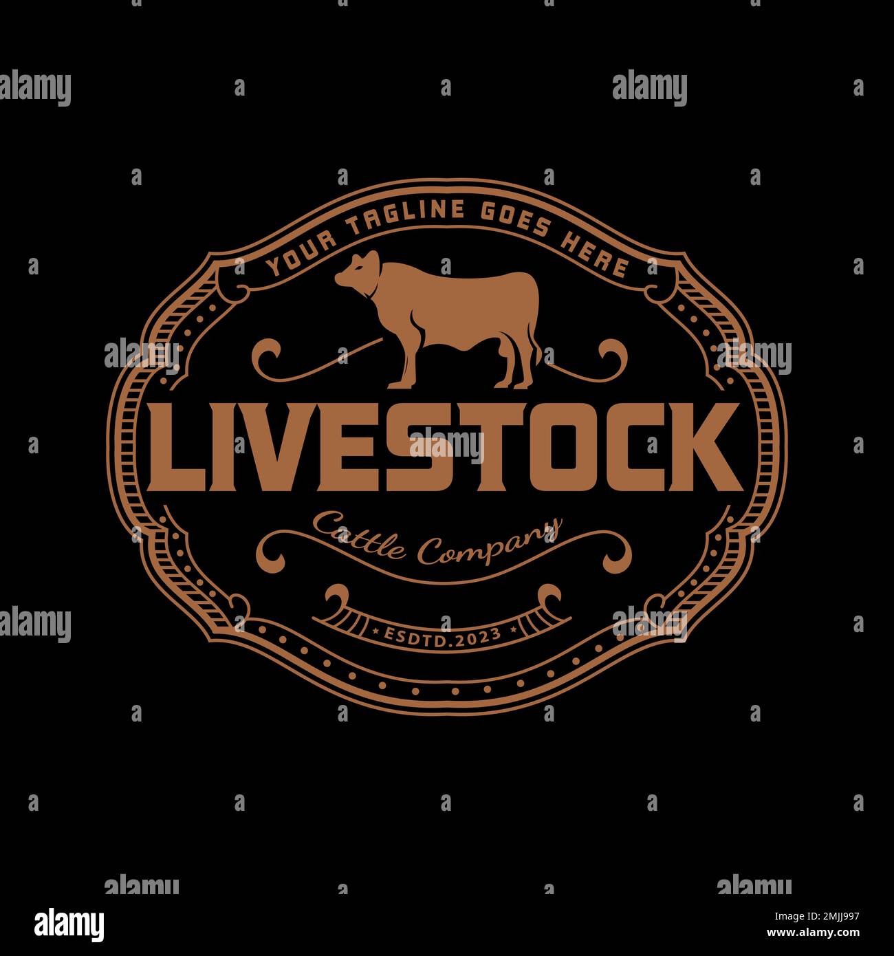 Angus beef text Stock Vector Images - Alamy