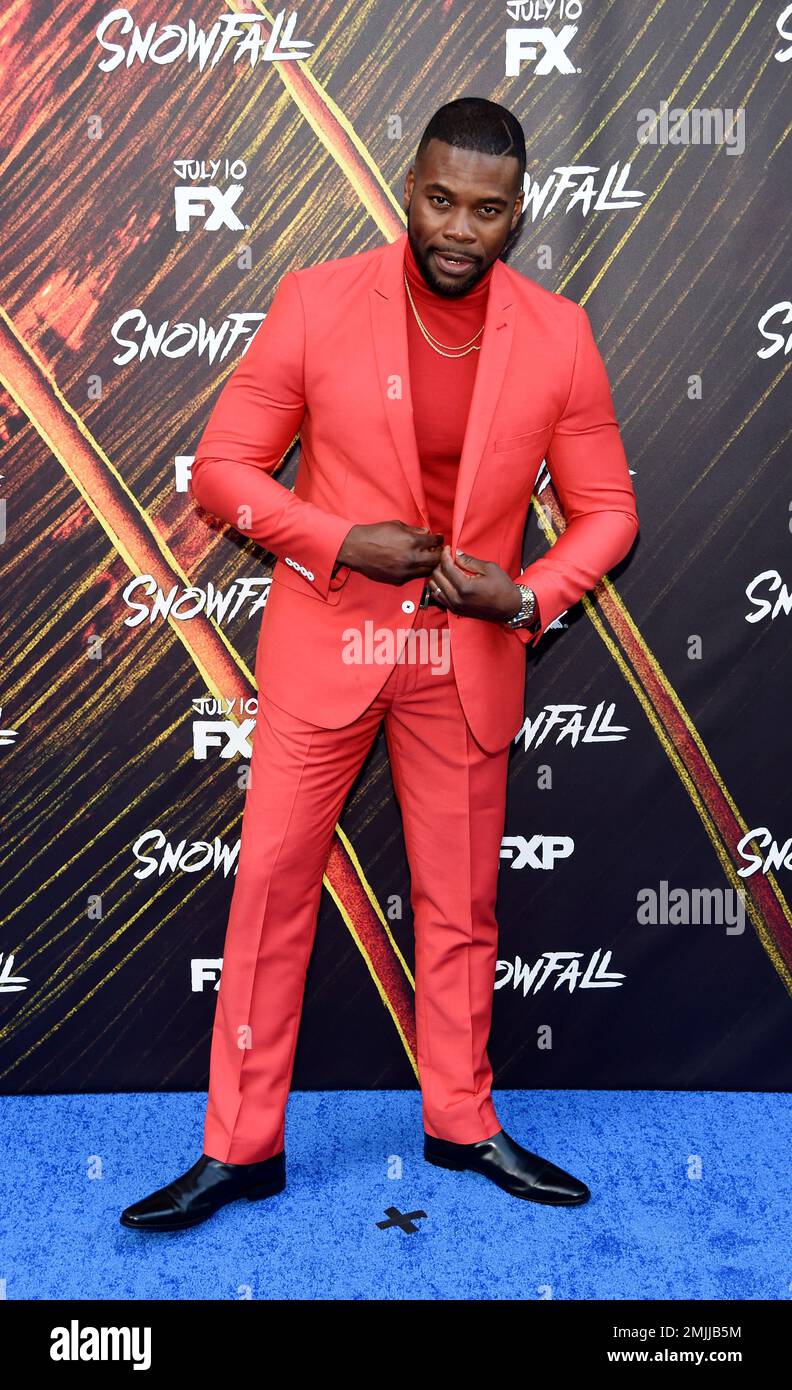 Amin Joseph, a cast member in the FX television series "Snowfall ...