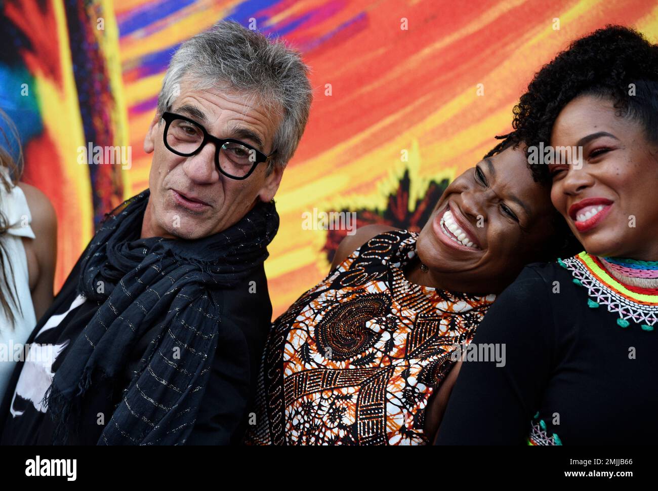 Alon Moni Aboutboul, left, Michael Hyatt, center, and Angela Lewis ...