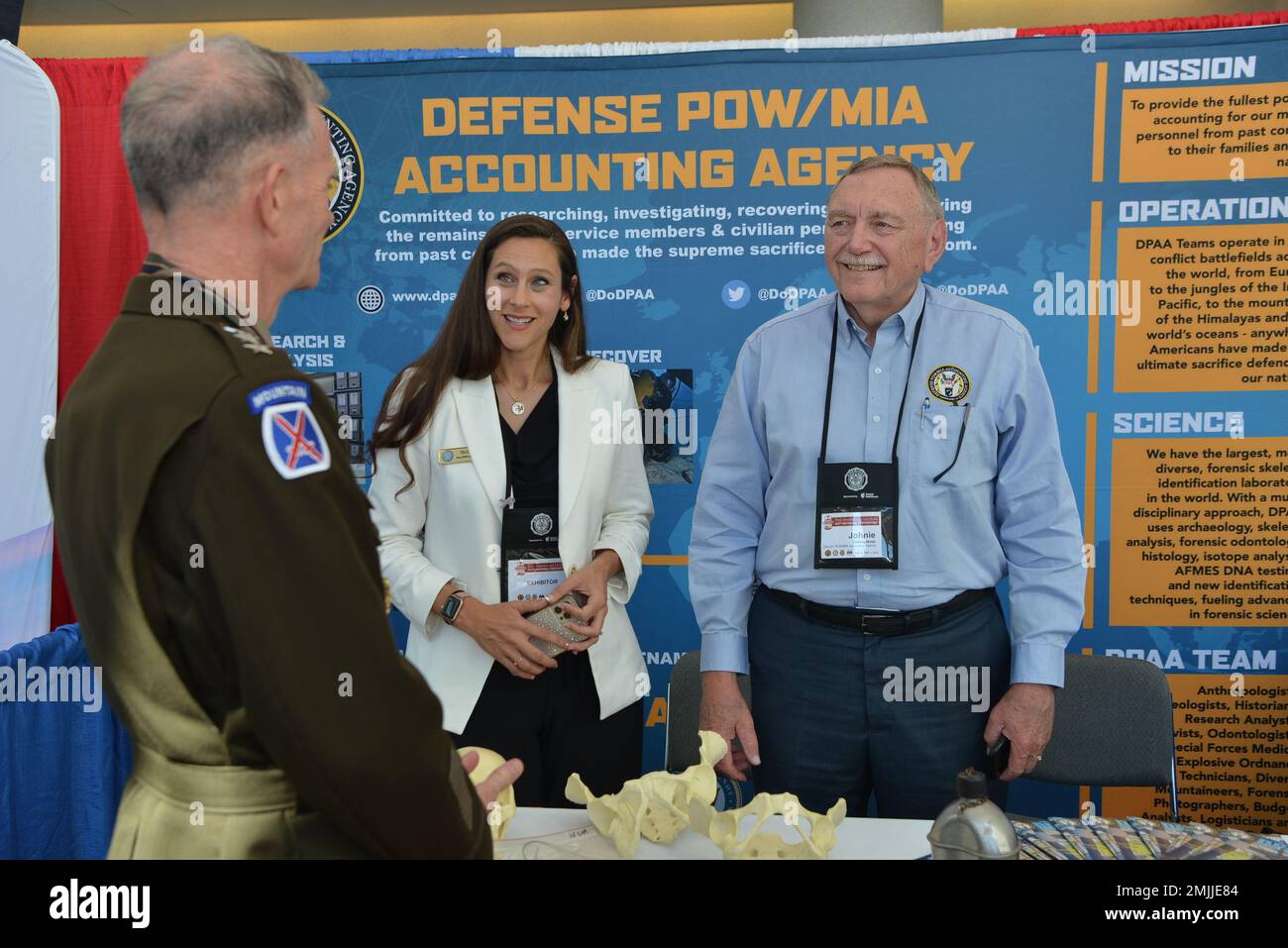 From left, Lt. Gen. Walter Piatt, Director of the Army Staff, speaks ...