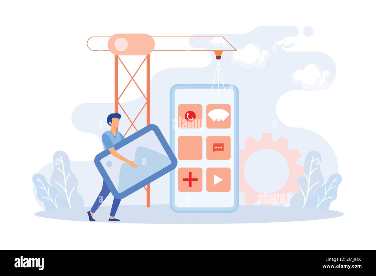 Mobile Design And Development Illustration Developers Prototyping Programming User Interface