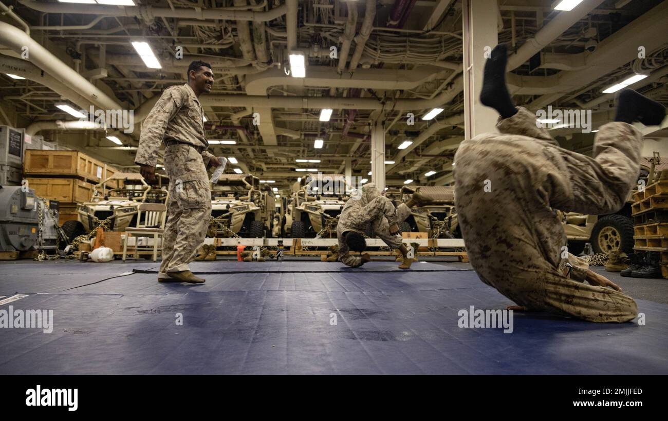 U.S. Marine Corps 1st Lt. Aaron Naraine, a communications officer ...