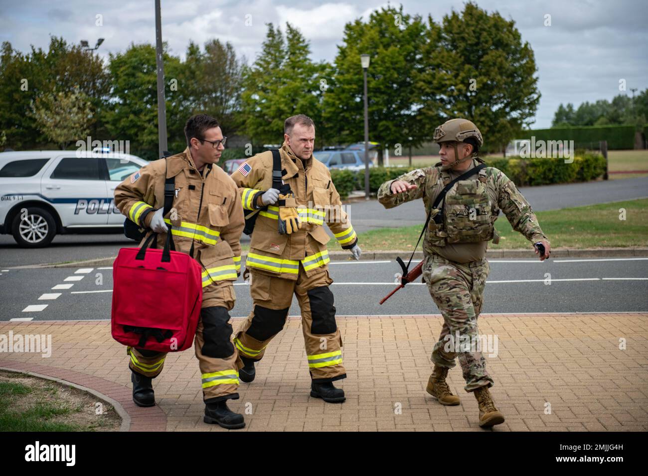 Master Sgt. Christian Navarro, 423d Security Forces Squadron operations ...