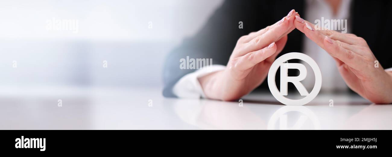 Copyright Symbol Protection Sign. Register Trademark And Logo Stock ...