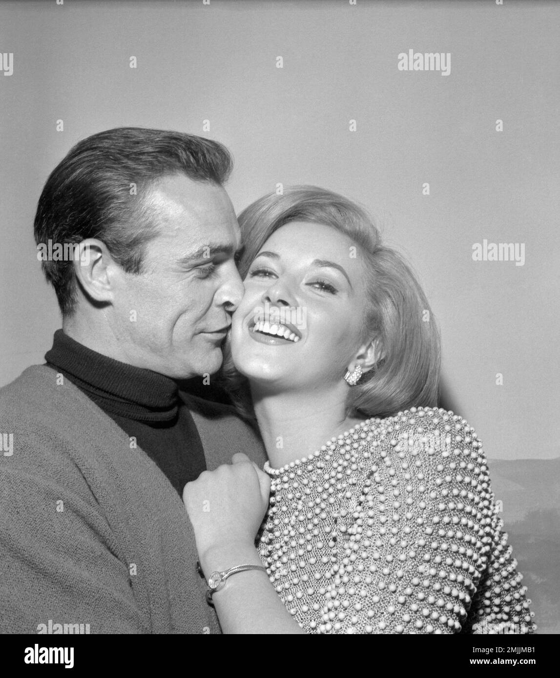 Actor Sean Connery who portrays James Bond in the film versions of Ian ...