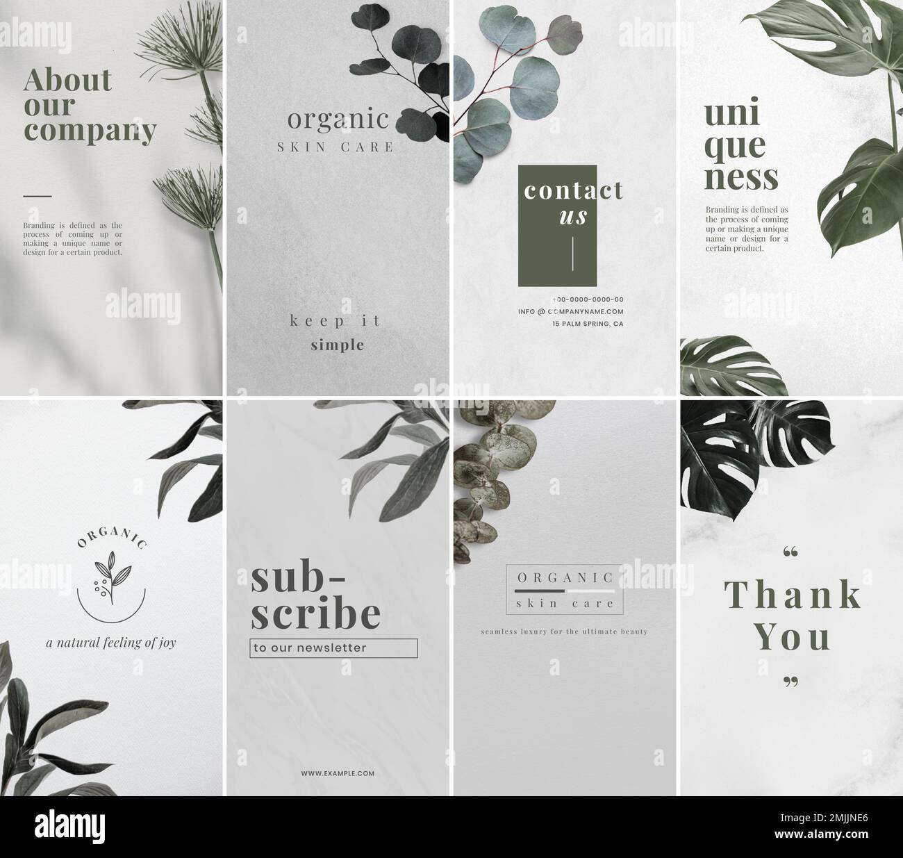 Social media banner minimalist design template vector Stock Vector ...