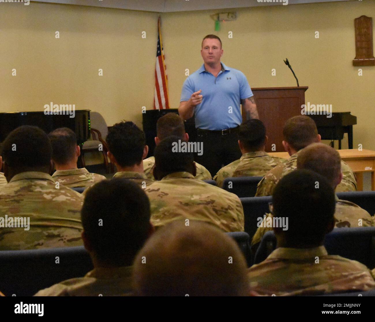 FORT CARSON, Colo. — Medal of Honor recipient and former Marine Sgt ...