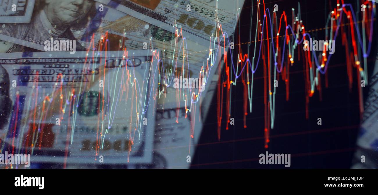 analysis for professional technical analysis on the monitor of a ...