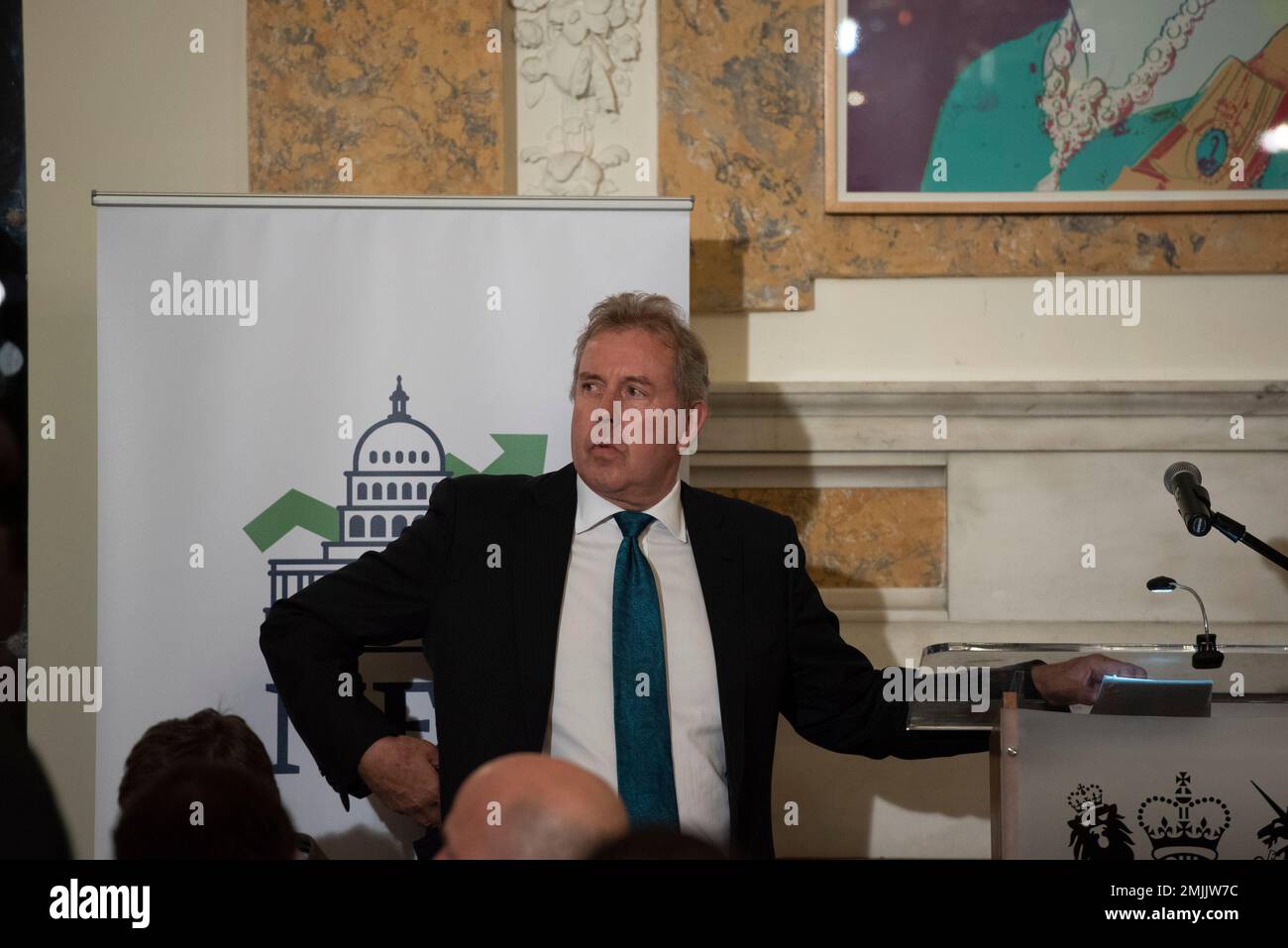British Ambassador Kim Darroch hosts a National Economists Club event ...