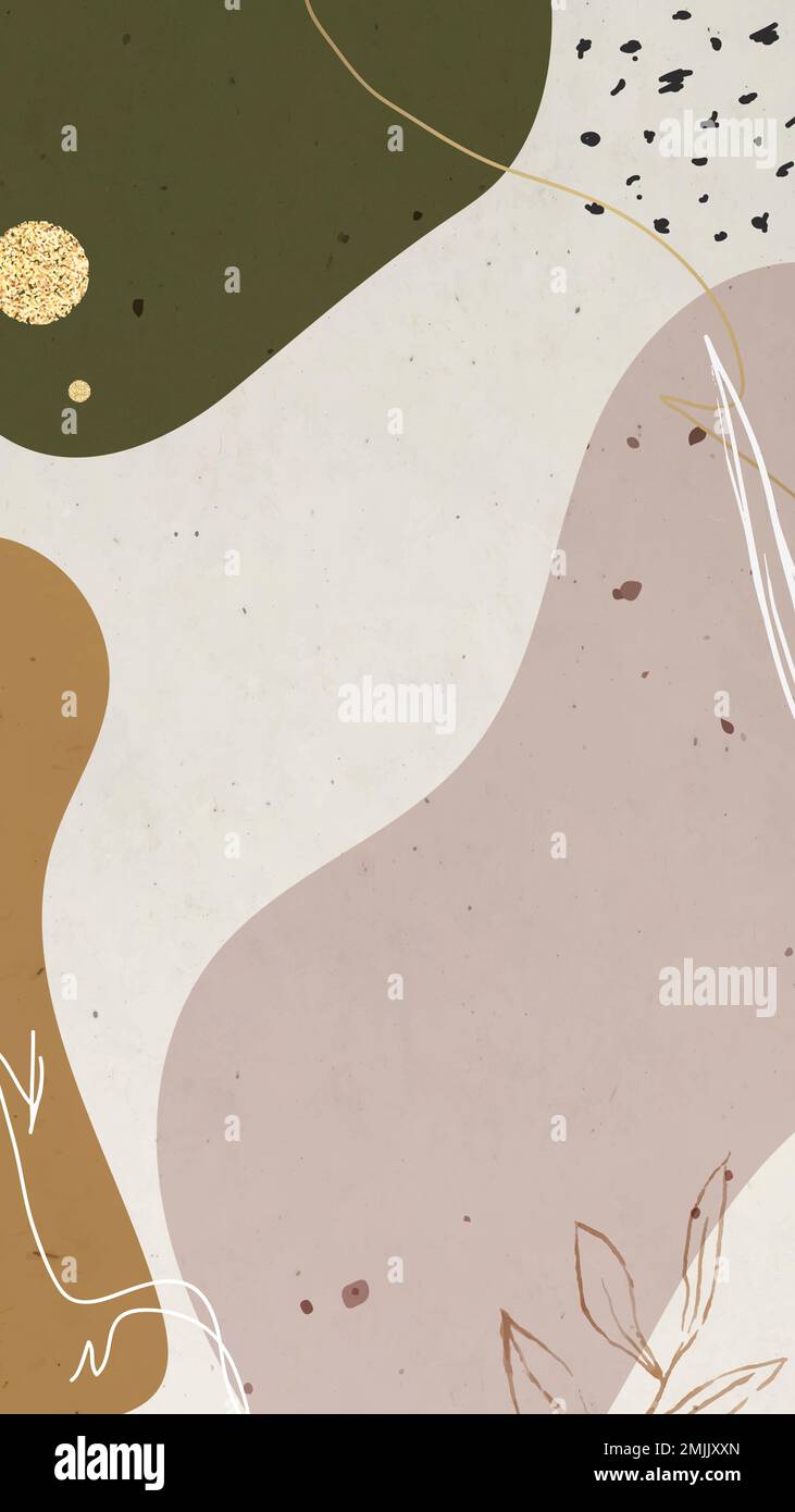 Earth Tone Abstract Wallpaper