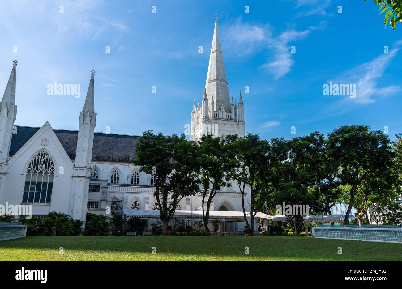 SAN andres church in Singapore Stock Photo - Alamy
