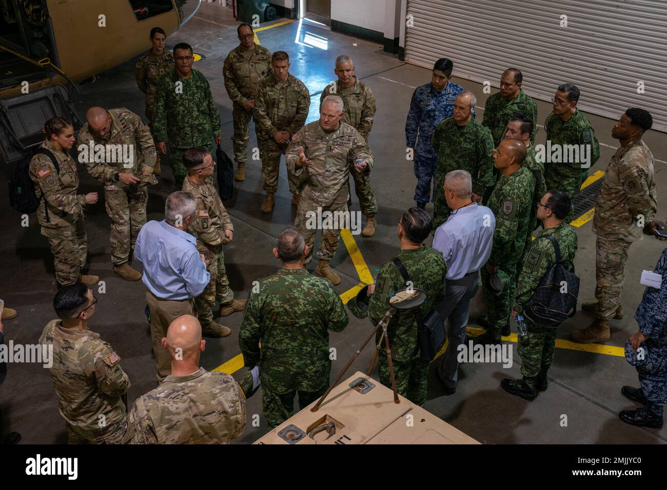 U.S. Army Lt. Gen. John R. Evans, commanding general of Army North ...