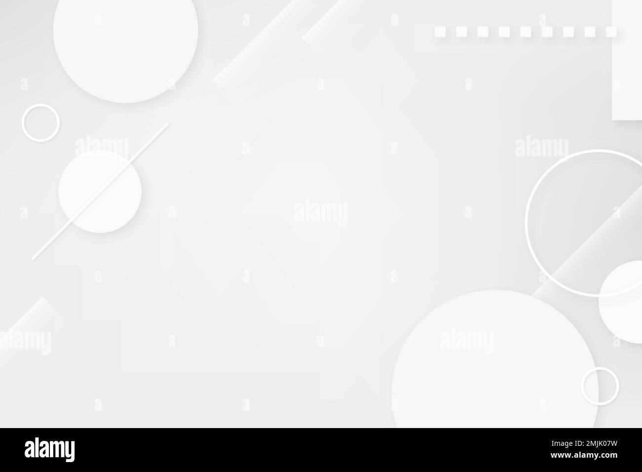 Geometric desktop background, white abstract design vector Stock Vector ...