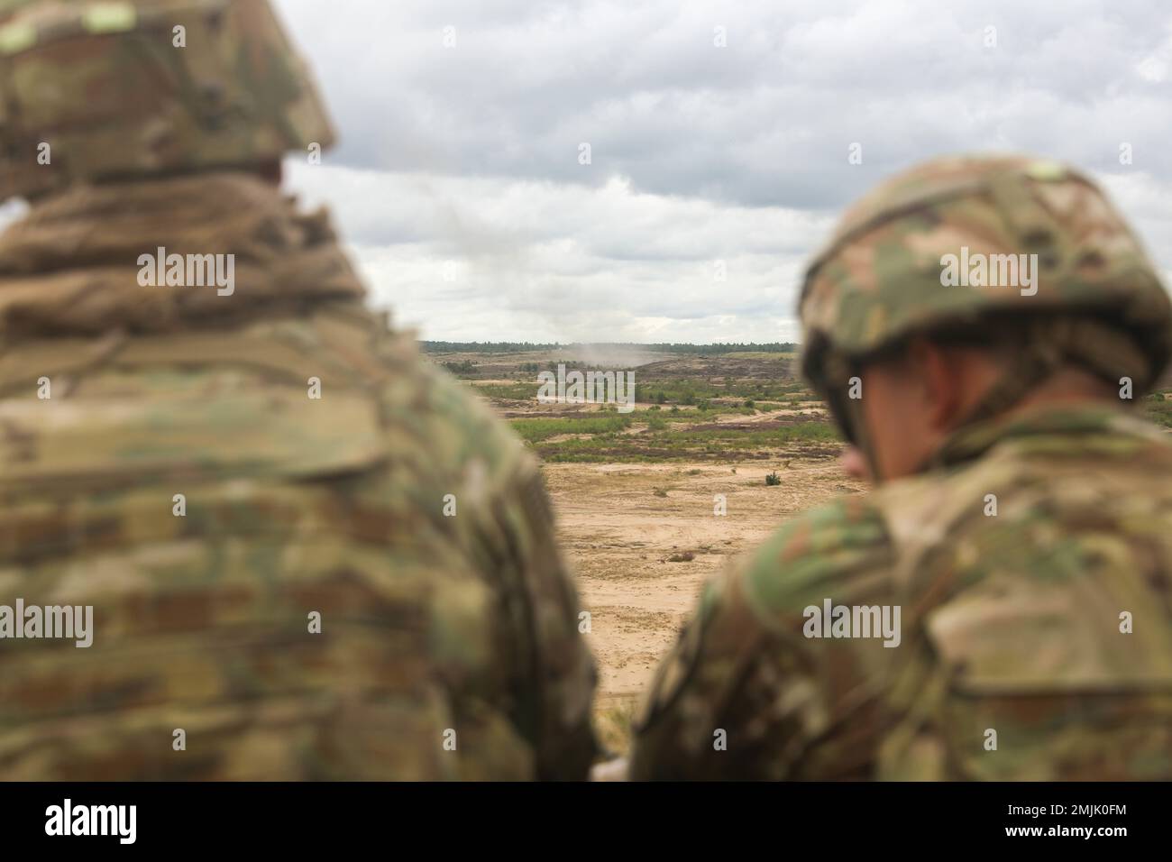 U.S. Army soldiers, assigned to the 3rd Armored Brigade Combat Team ...