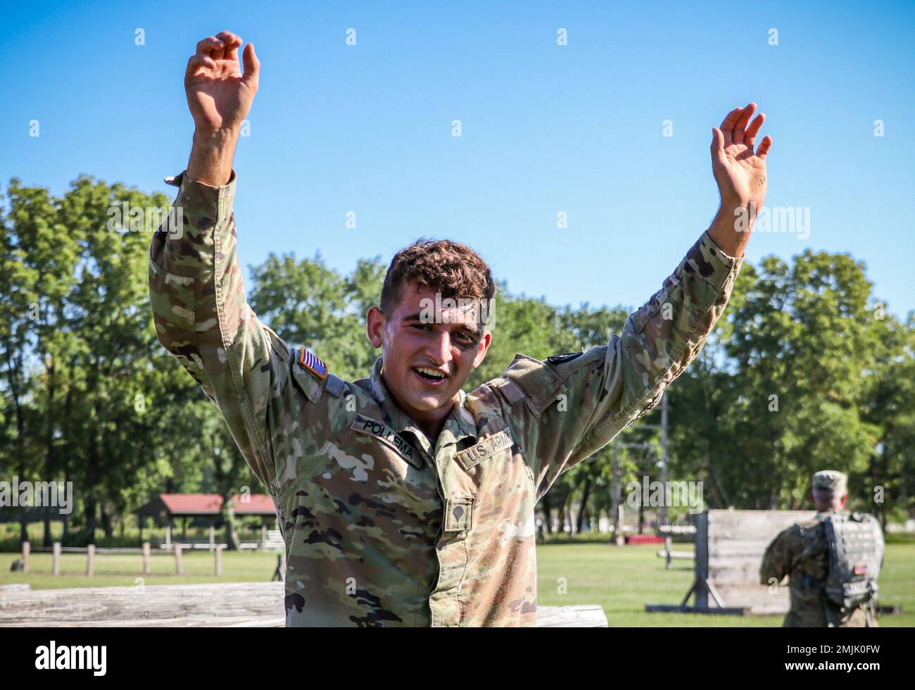 Spc. Tanner Pollema, a Le Mars, Iowa, native and infantryman assigned ...