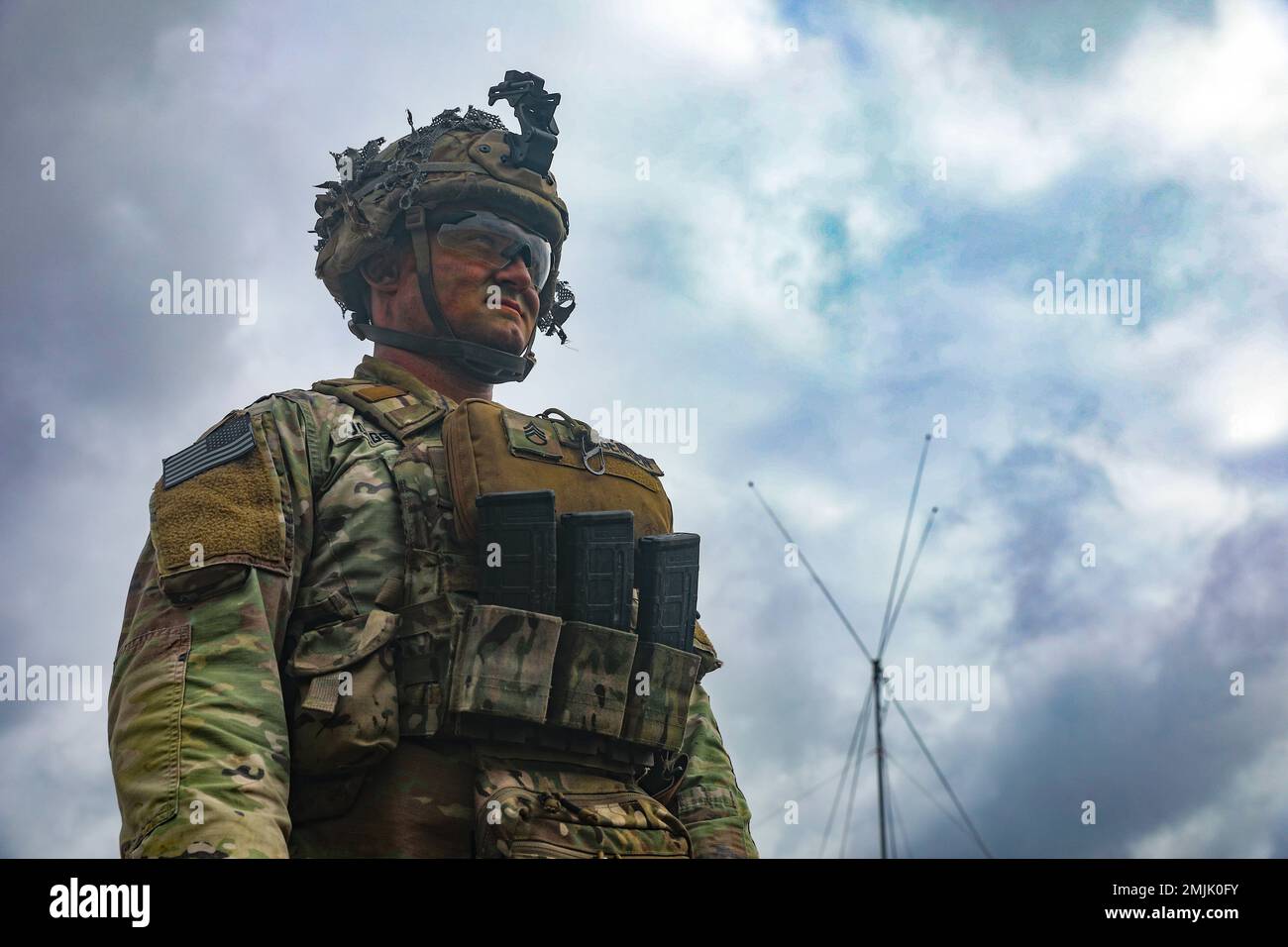 U.S. Army soldiers, assigned to the 3rd Armored Brigade Combat Team ...