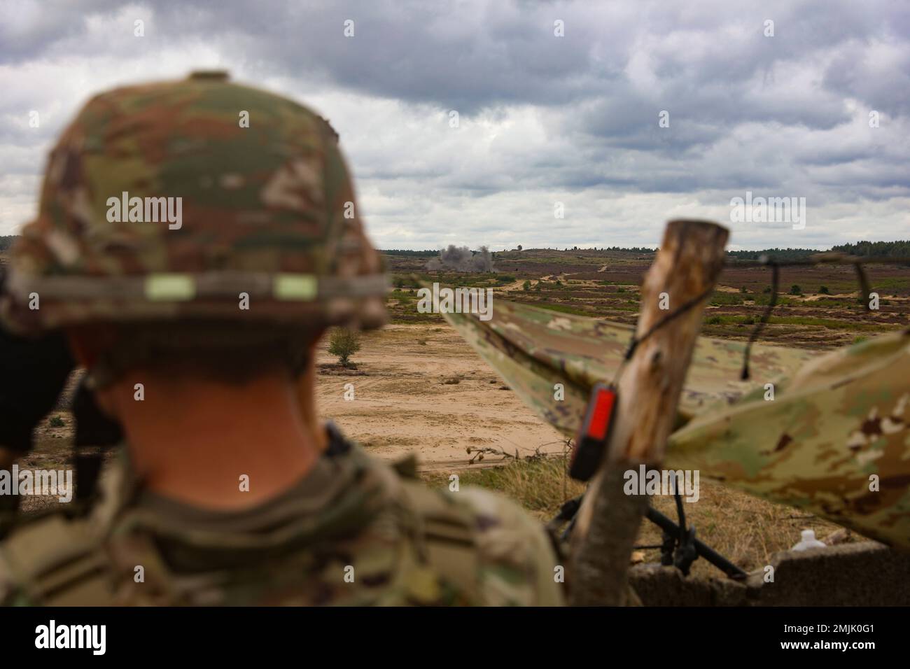 U.S. Army soldier, assigned to the 3rd Armored Brigade Combat Team, 1st ...